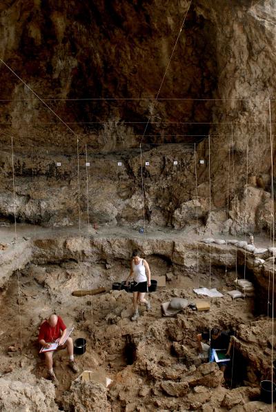 Cave Excavation Site [IMAGE] | EurekAlert! Science News Releases