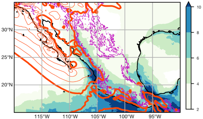 Jet stream/mountain range inte [IMAGE] | EurekAlert! Science News Releases