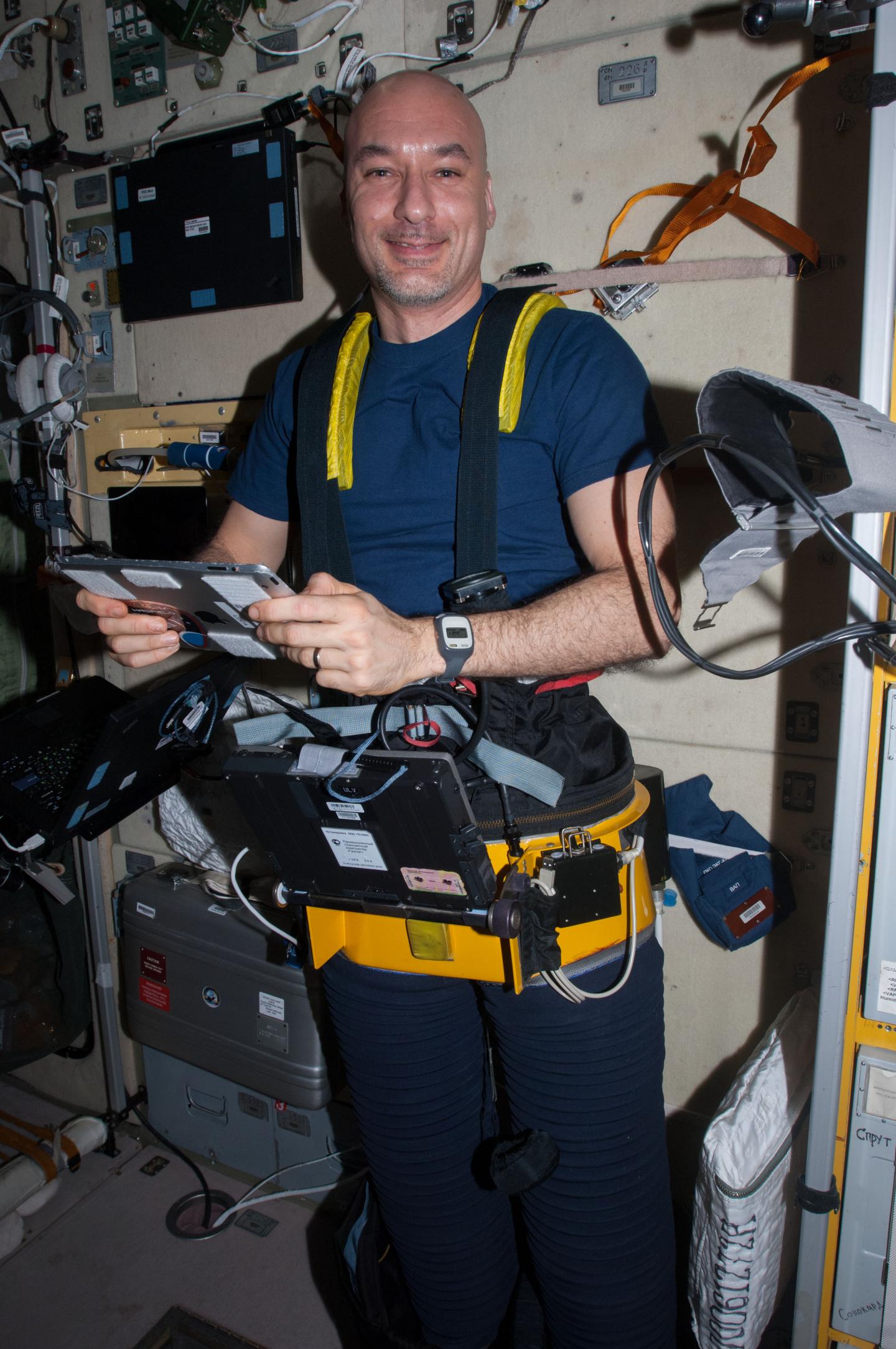 Astronaut Luca Parmitano In Lo [IMAGE] | EurekAlert! Science News Releases