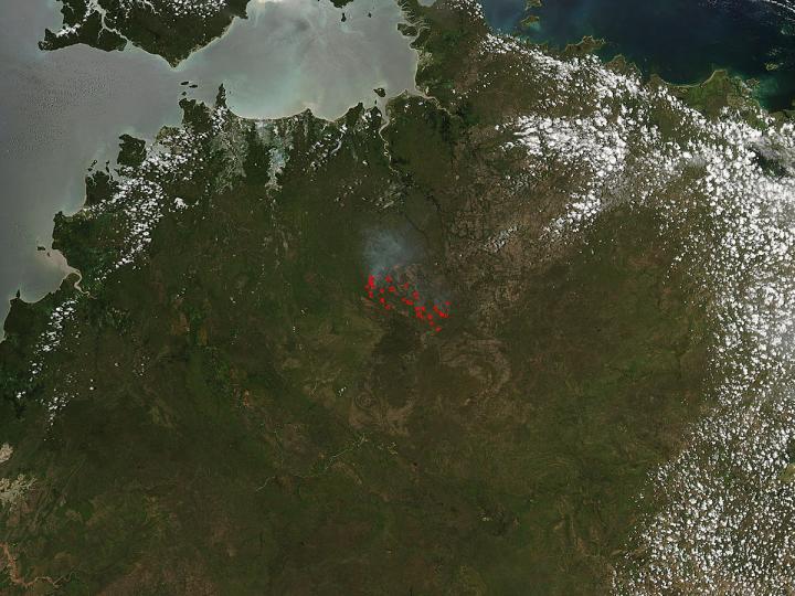Fires in Northern Territory Au [IMAGE] | EurekAlert! Science News Releases