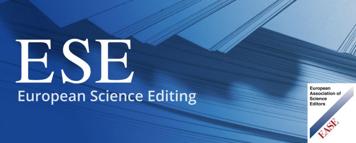 The European Science Editing J [IMAGE] | EurekAlert! Science News Releases