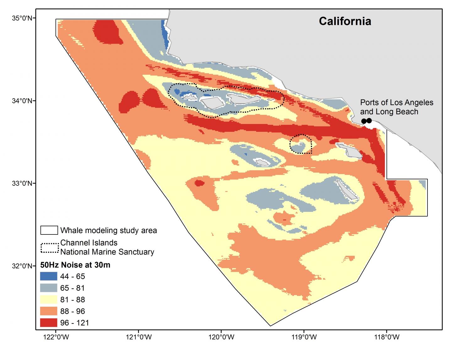Underwater Sound Levels [IMAGE] | EurekAlert! Science News Releases