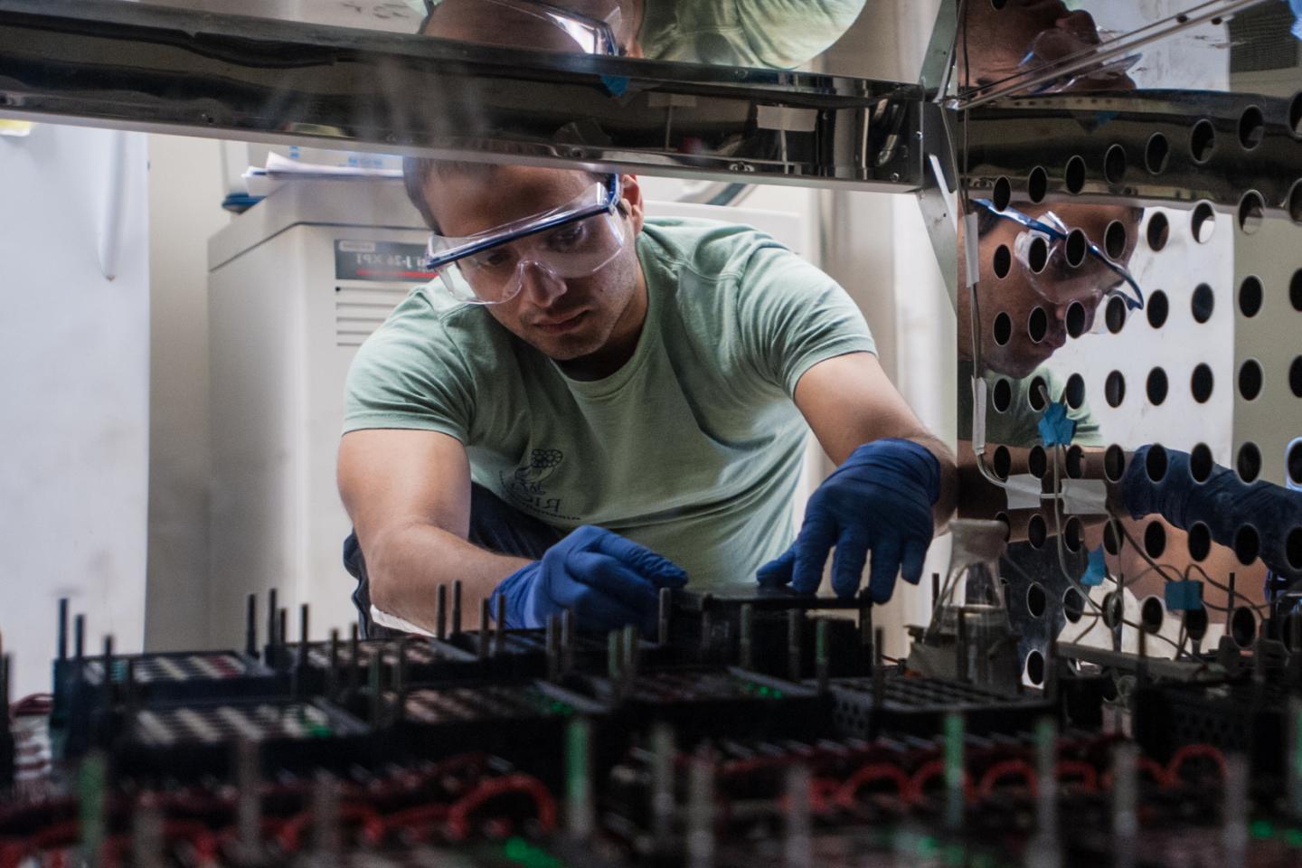 Light Plate Apparatus testing [IMAGE] | EurekAlert! Science News Releases