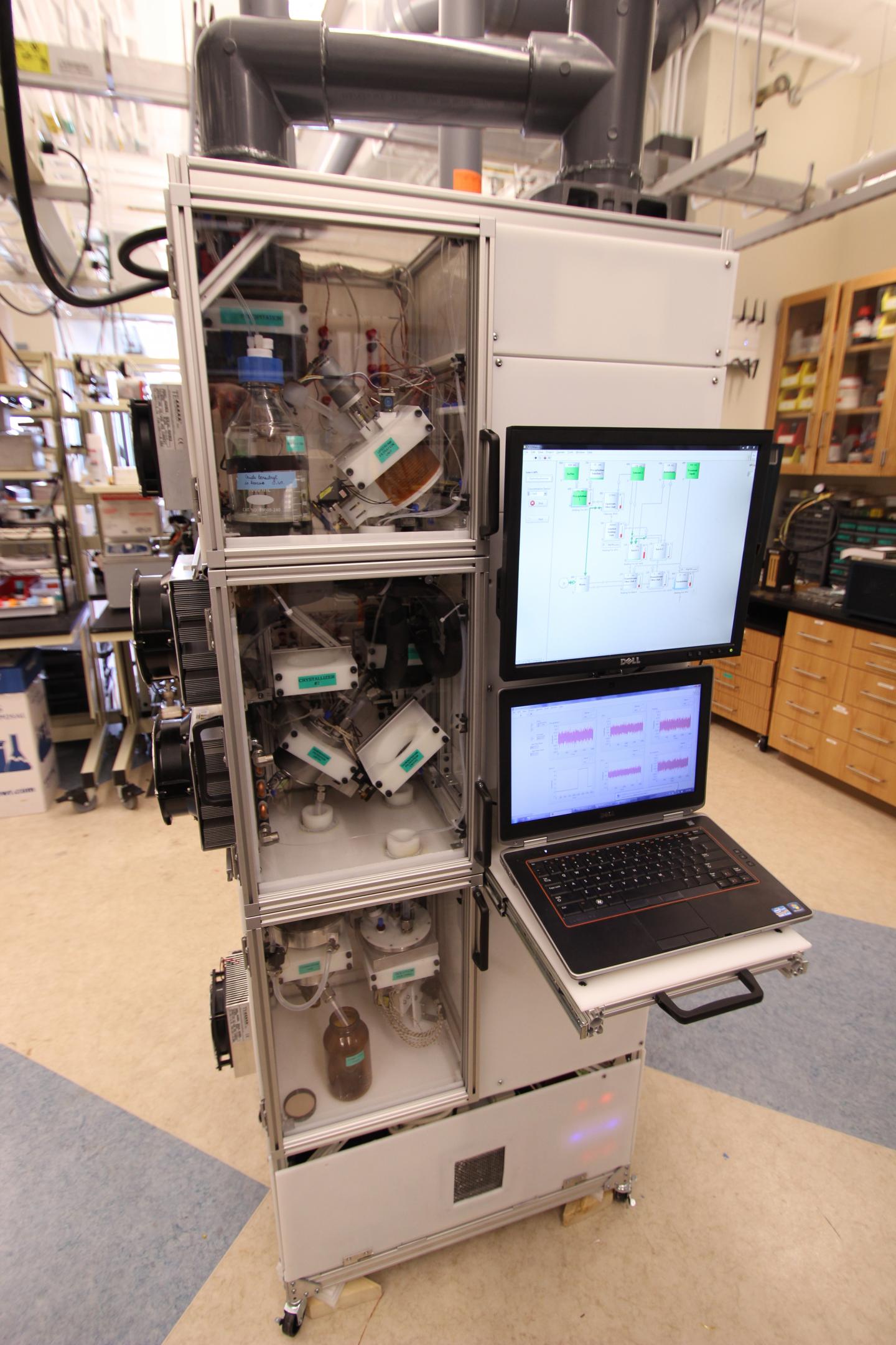 Compact Drug Synthesizer Could [IMAGE] | EurekAlert! Science News Releases