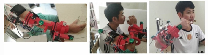 Upper arm rehabilitation robot [IMAGE] | EurekAlert! Science News Releases