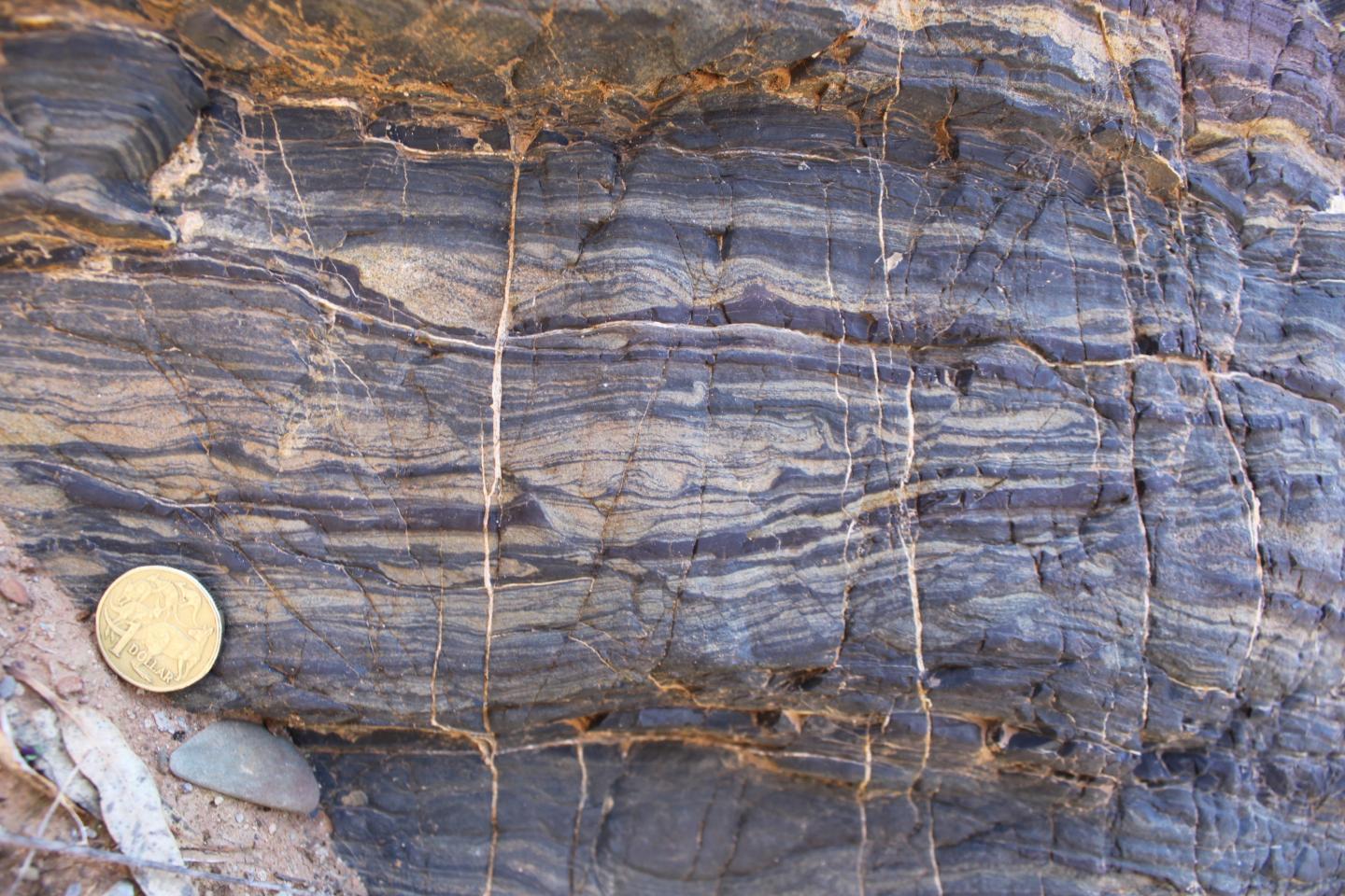 Banded iron formations [IMAGE] | EurekAlert! Science News Releases