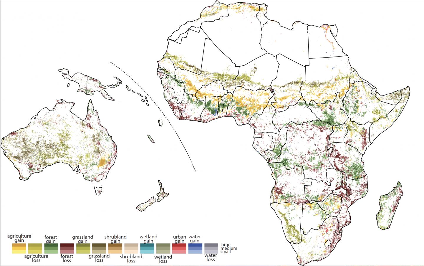 Grassland Map Of Africa