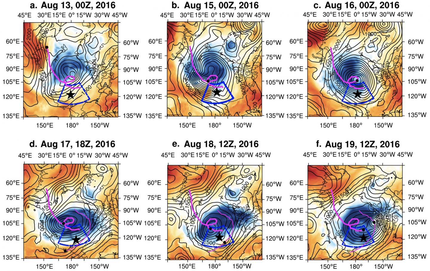 Storm trajectory [IMAGE] | EurekAlert! Science News Releases