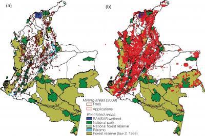 Mining in Colombia [IMAGE] | EurekAlert! Science News Releases