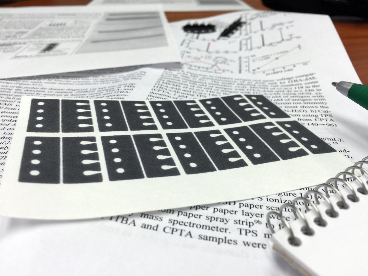 A Paper-Based Test for Cancer [IMAGE] | EurekAlert! Science News Releases