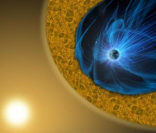 Protective Magnetic Environmen [IMAGE] | EurekAlert! Science News Releases