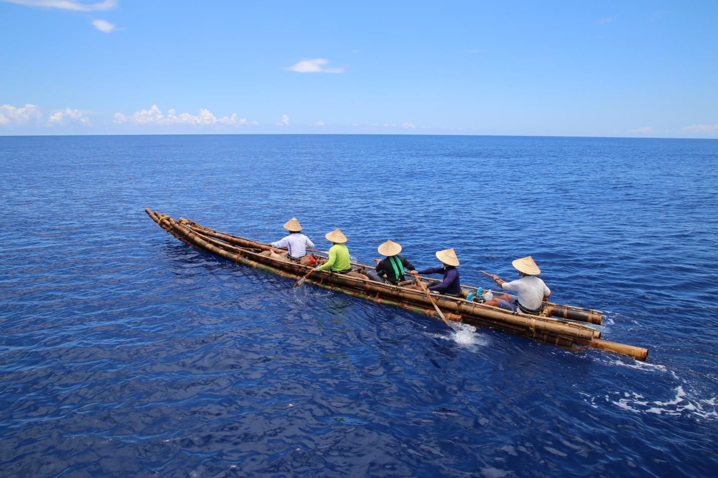 Bamboo raft [IMAGE] | EurekAlert! Science News Releases
