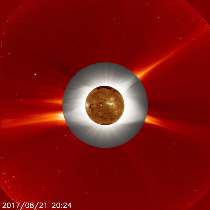 Aug. 21 Solar Eclipse, From Ground and Space | EurekAlert!
