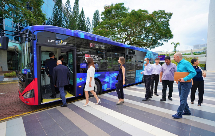 ComfortDelGro Bus and NTU laun [IMAGE] | EurekAlert! Science News Releases