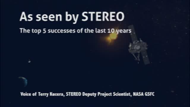 STEREO Mission's Top 5 in 10 Years | EurekAlert!