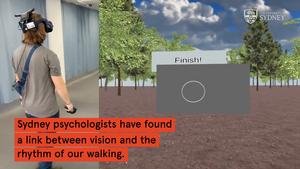 Foot-eye coordination: how our vision changes | EurekAlert!