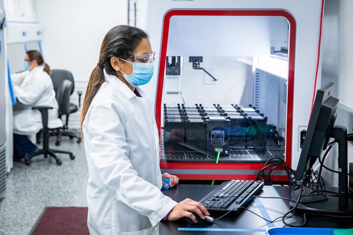 COVID-19 PCR lab [IMAGE] | EurekAlert! Science News Releases