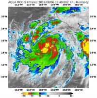 NASA data shows Tropical Storm John intensify | EurekAlert!