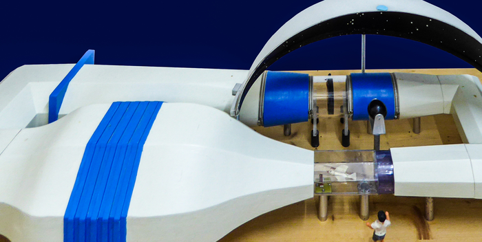 Wind tunnel model [IMAGE] | EurekAlert! Science News Releases