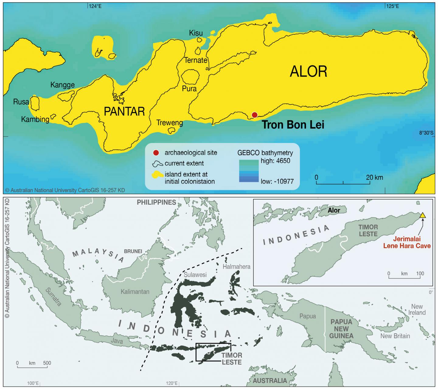 Map of Alor [IMAGE] | EurekAlert! Science News Releases