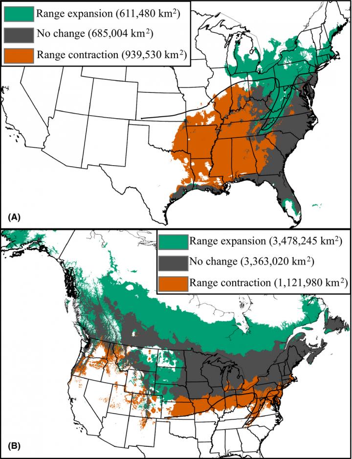 Range Expansion/contraction Un [IMAGE] | EurekAlert! Science News Releases