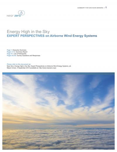 High-altitude winds have large potential as a | EurekAlert!