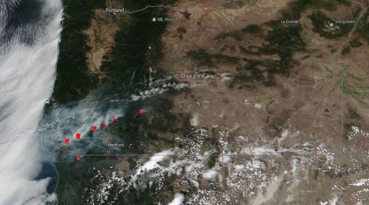 Oregon's Garner Complex of Fires All Started | EurekAlert!