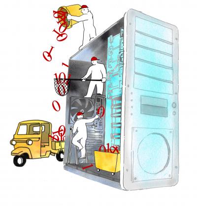 Computer Trash Illustration [IMAGE] | EurekAlert! Science News Releases