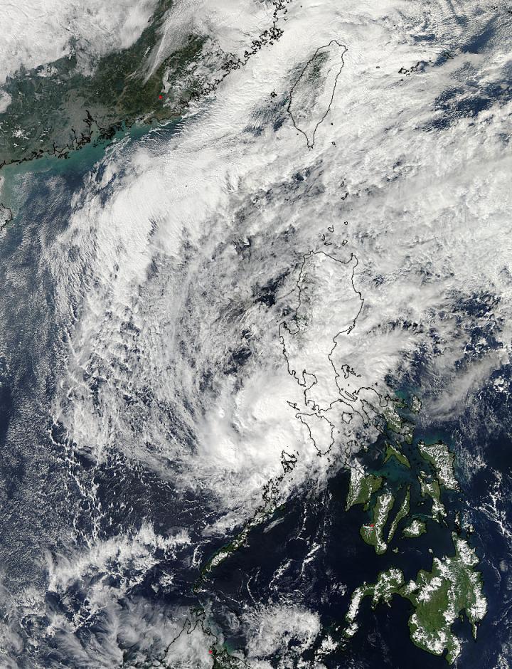 MODIS Image of Hagupit [IMAGE] | EurekAlert! Science News Releases