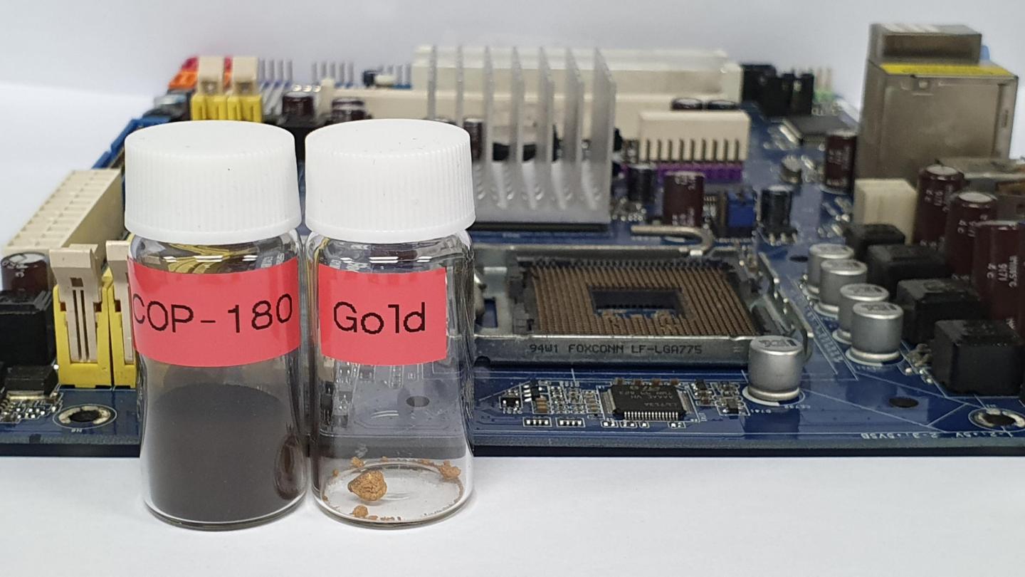 Gold From Electronic Scrap