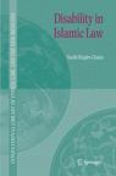 New book examines disability in Islamic law | EurekAlert!