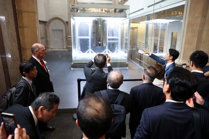 Japanese delegation tours IBM [IMAGE] | EurekAlert! Science News Releases
