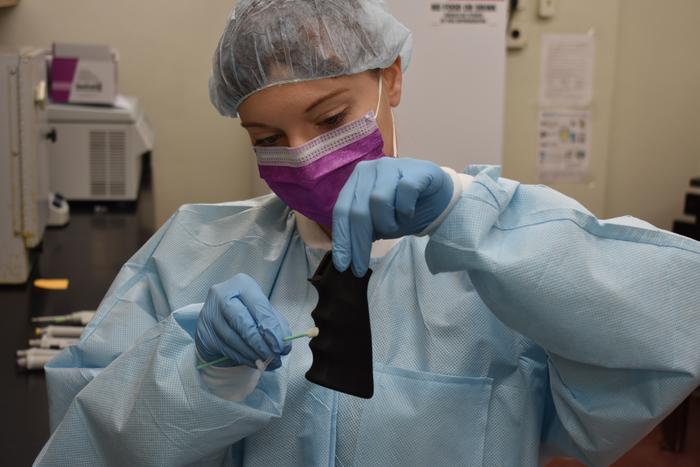 New forensics test for trace D [IMAGE] | EurekAlert! Science News Releases