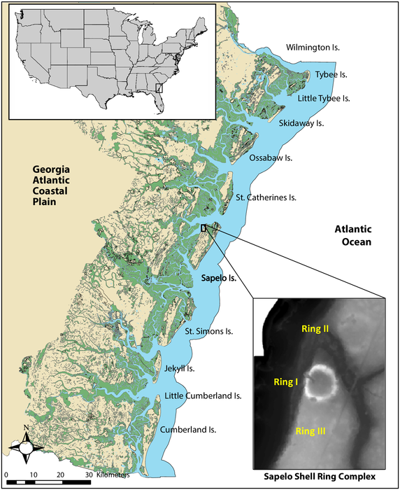 Gulf Atlantic Coastal Plain Map