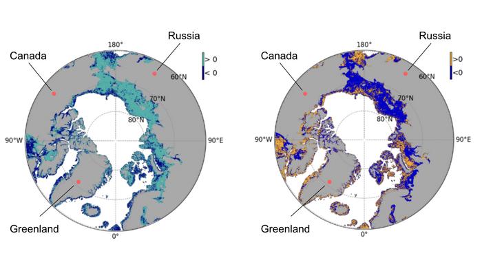Arctic perspective map [IMAGE] | EurekAlert! Science News Releases
