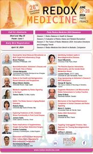 26th International Conference of the Redox Me | EurekAlert!