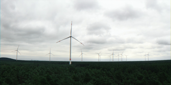 Wind turbines above the canopy [IMAGE] | EurekAlert! Science News Releases