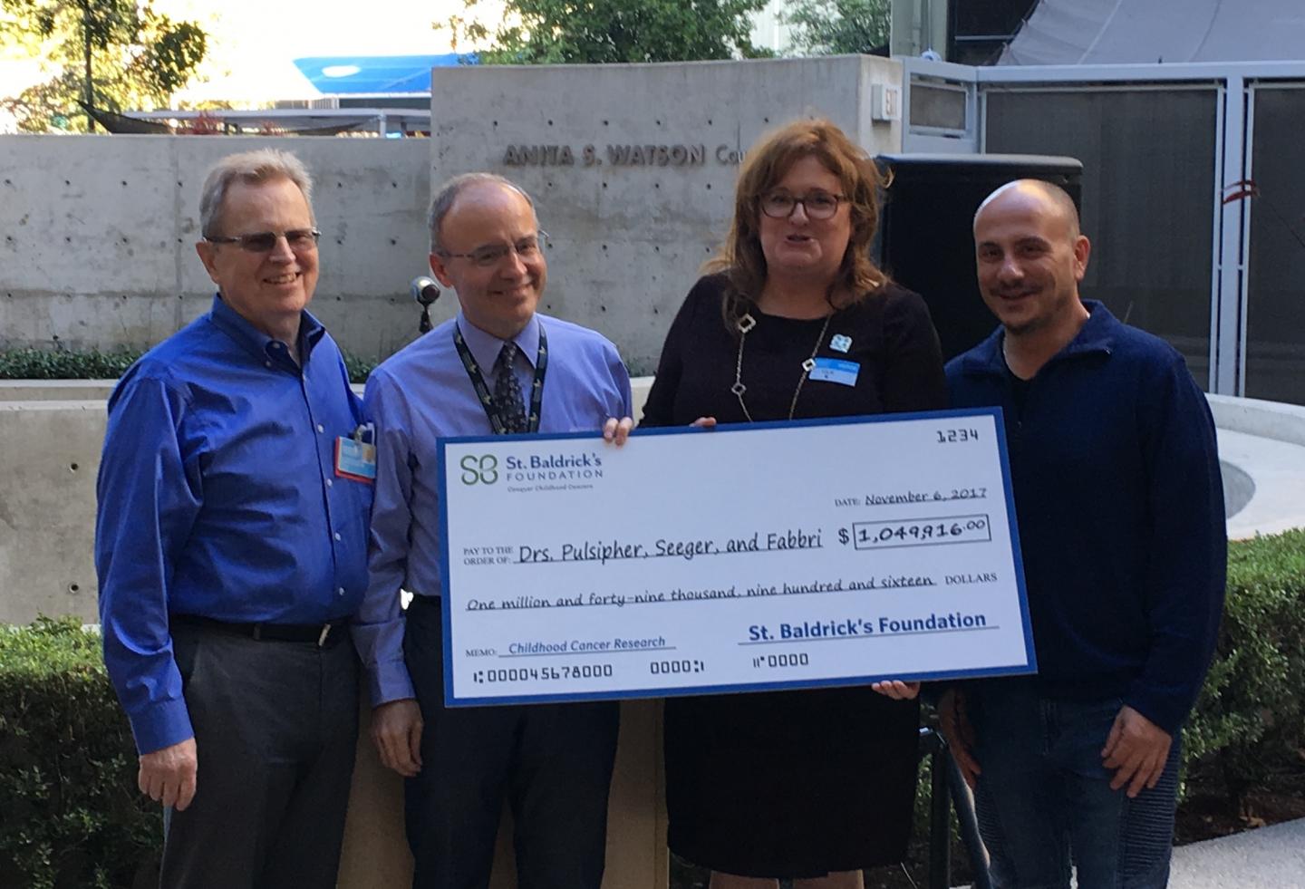 CHLA is awarded more than $1 million from St. | EurekAlert!