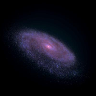 Galaxy Disk [IMAGE] | EurekAlert! Science News Releases