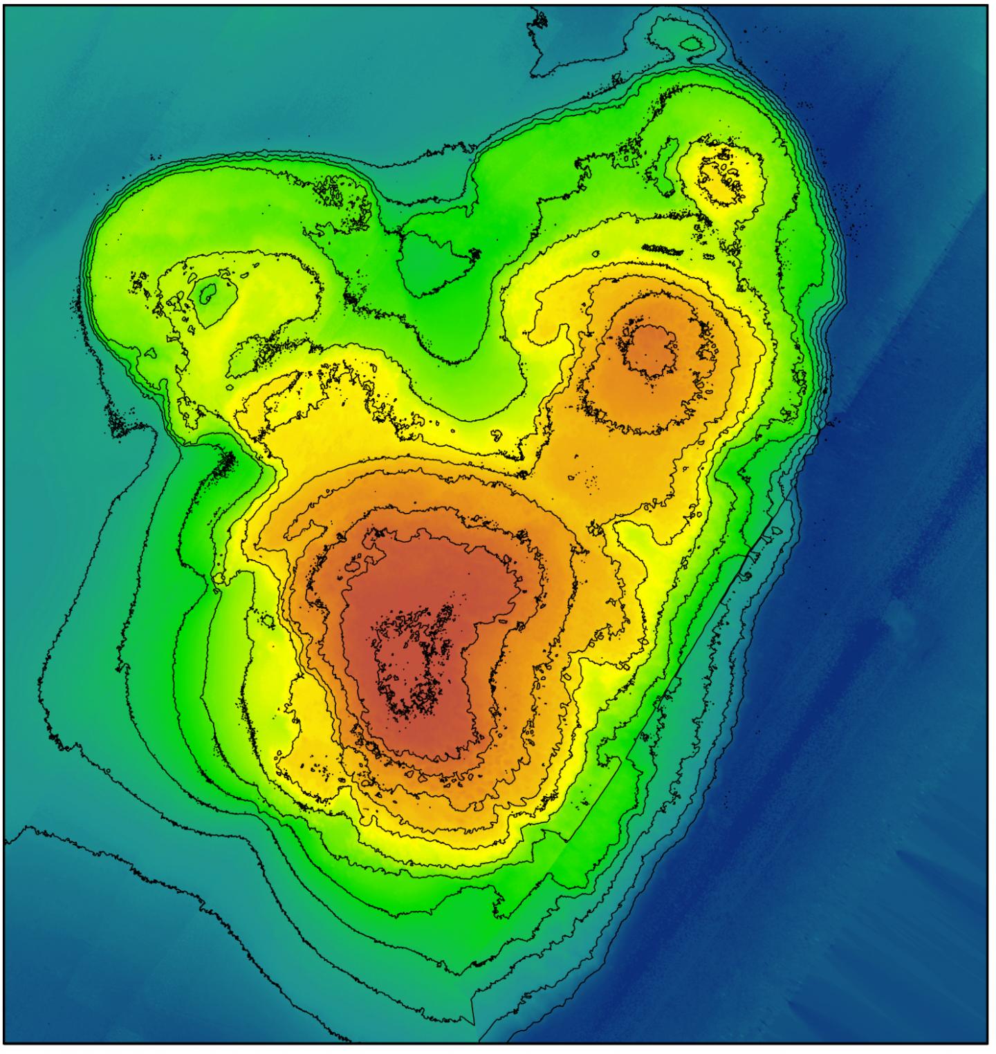 Terraced Fossil Reefs [IMAGE] | EurekAlert! Science News Releases