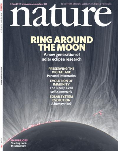 Nature Solar Eclipse Cover [IMAGE] | EurekAlert! Science News Releases