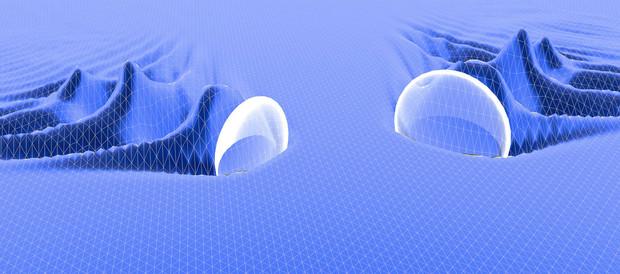 Laser Waves [IMAGE] | EurekAlert! Science News Releases