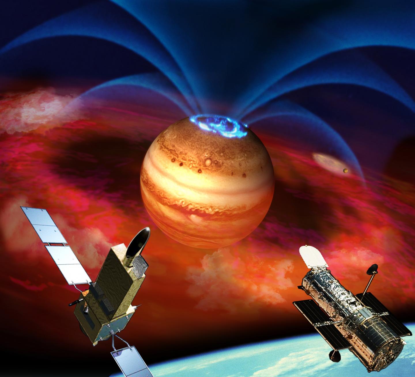 Explosions of Jupiter's aurora linked to extr | EurekAlert!