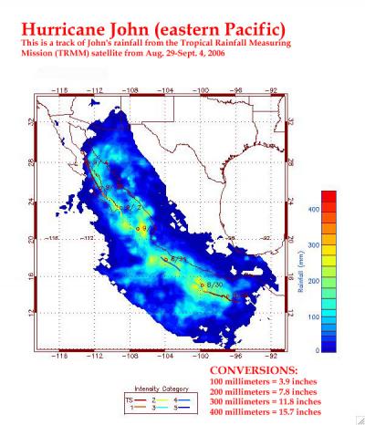 Hurricane John Slammed Baja Ca [IMAGE] | EurekAlert! Science News Releases
