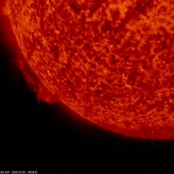 NASA's SDO Sees Unraveling Solar Prominence | EurekAlert!