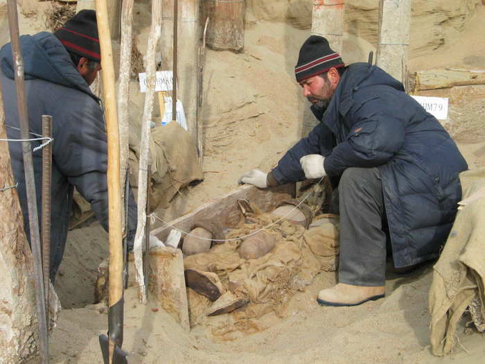 Xiaohe burial M75 [IMAGE] | EurekAlert! Science News Releases