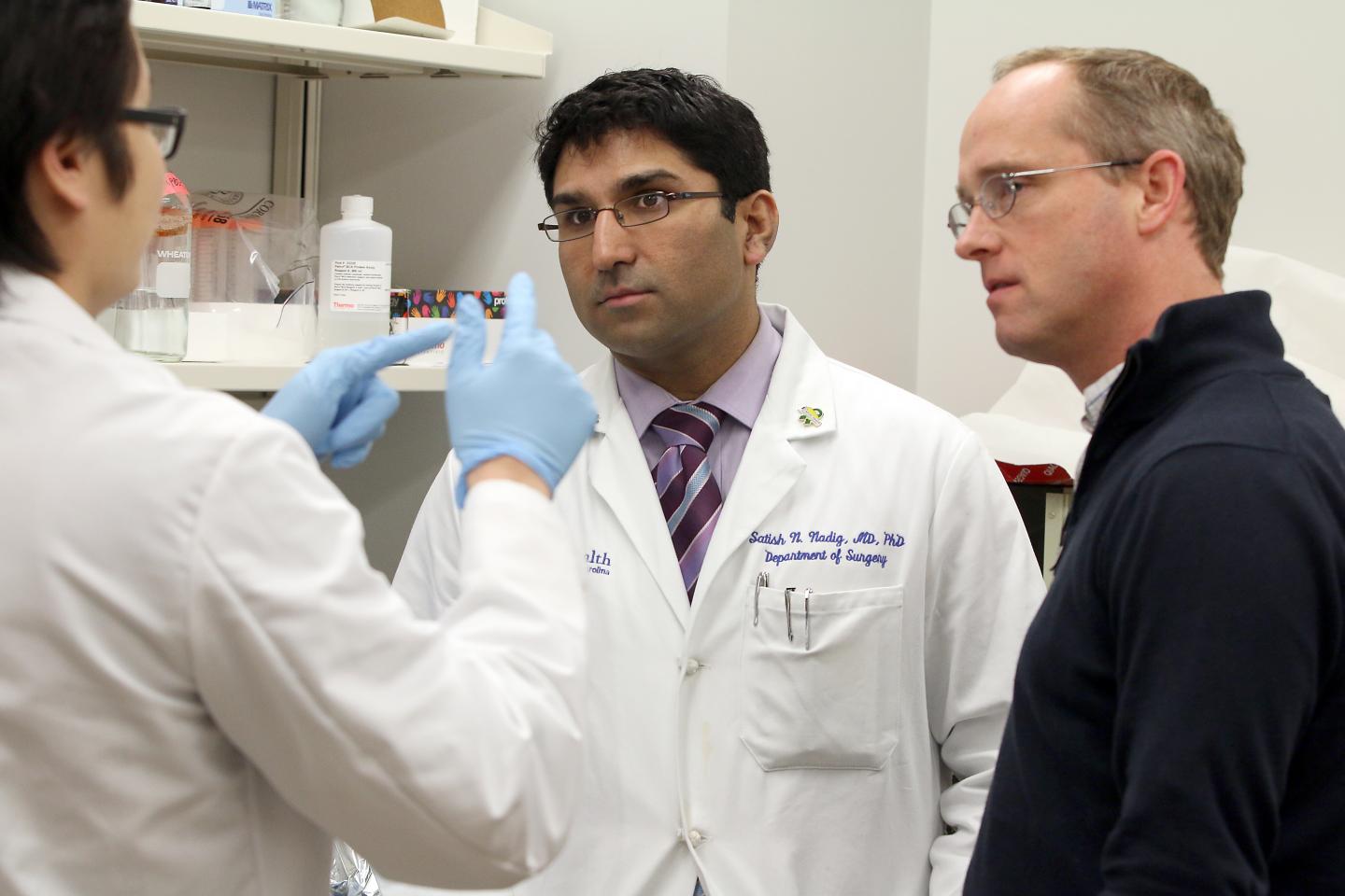 Carl Atkinson and Satish Nadig [IMAGE] | EurekAlert! Science News Releases