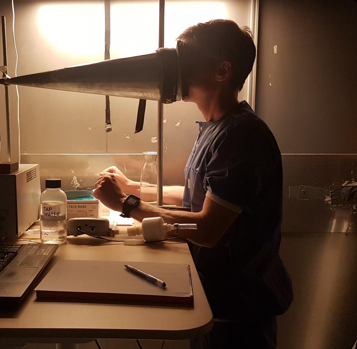 Experiment Set-Up [IMAGE] | EurekAlert! Science News Releases