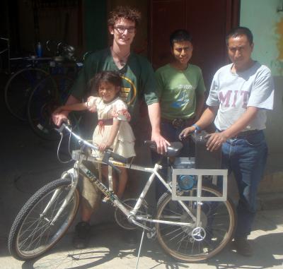 Student uses pedal power to create novel mach | EurekAlert!