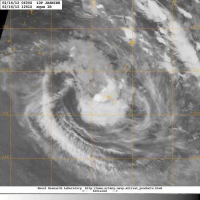 NASA sees Tropical Cyclone Jasmine near Tonga | EurekAlert!